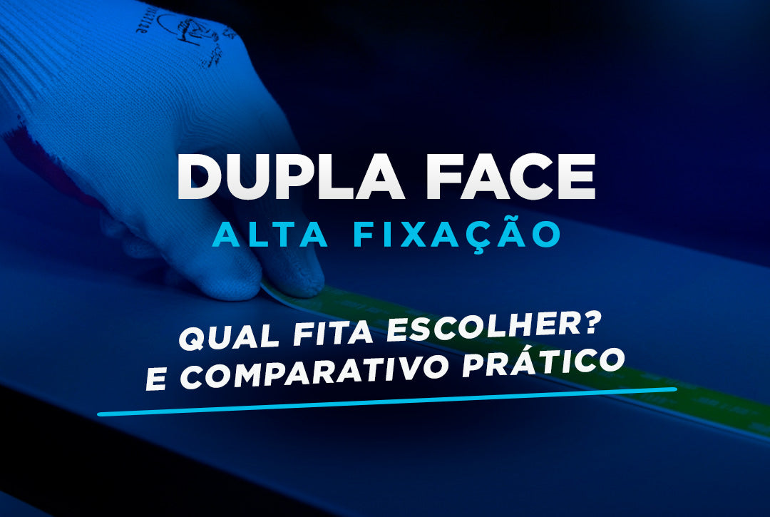 Fita Adesiva Dupla Face de Alta Fixação