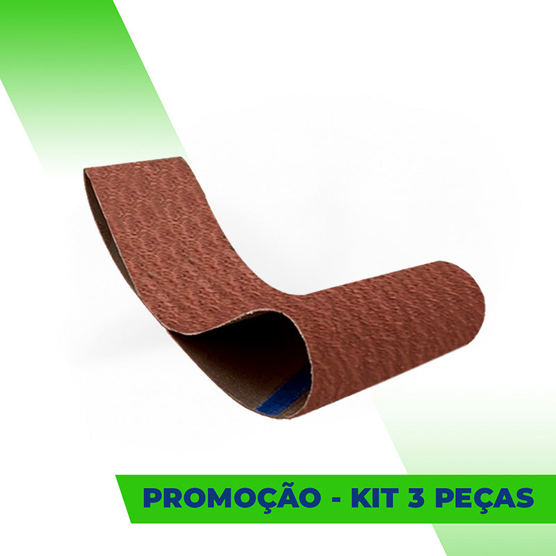 Lixa Cinta 915x100 - Grão Cerâmico PS992 - ESCOLHA O GRÃO - Kit 3 Peça